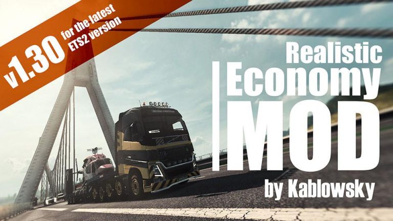 K REALISTIC ECONOMY MOD 1.30 SEMAPHORE PATCH MOD - ETS2 Mod Download