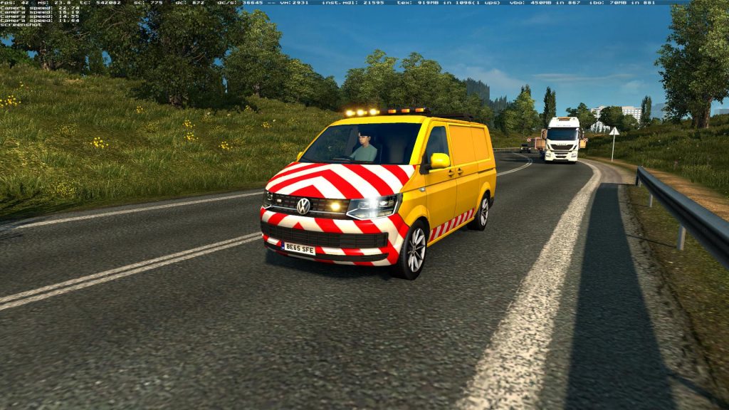 REAL LOGO FOR VOLKSWAGEN ESCORT VAN MOD - ETS2 Mod Download
