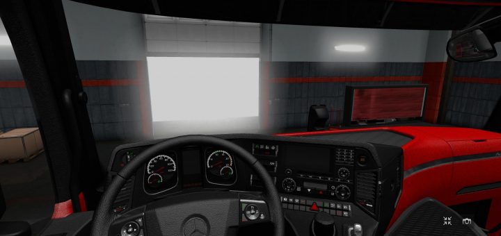 Analog Dashboard Interior for MAN TGX 2020 v1.1 1 - ETS2 Mod Download