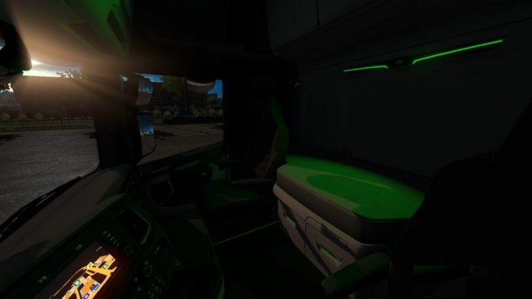 SCANIA NEXT GEN INTERIOR LIGHT PACK V1.0 TUNING MOD - ETS2 Mod Download