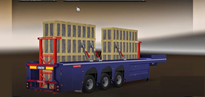 Flatbed Trailer - ETS2 Mods | Euro Truck Simulator 2 Flatbed Trailer Mods