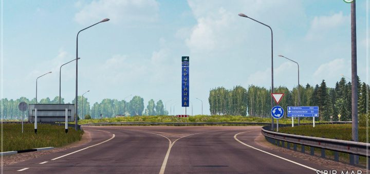 The full version of the map for ETS 2 Truckers 2. 25 years later 1.51 ...
