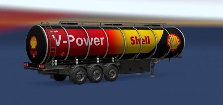 Shell Fuel Trailer - ETS2 Mods | Euro Truck Simulator 2 Shell Fuel ...