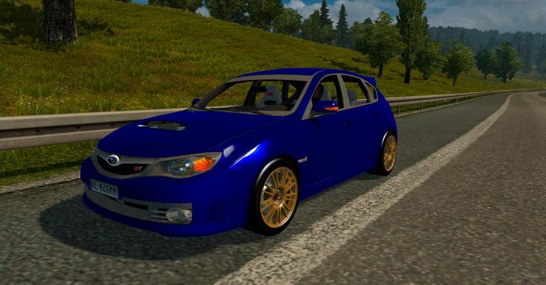 SUBARU IMPREZA WRX STI [1.30X] CAR MOD - ETS2 Mod Download