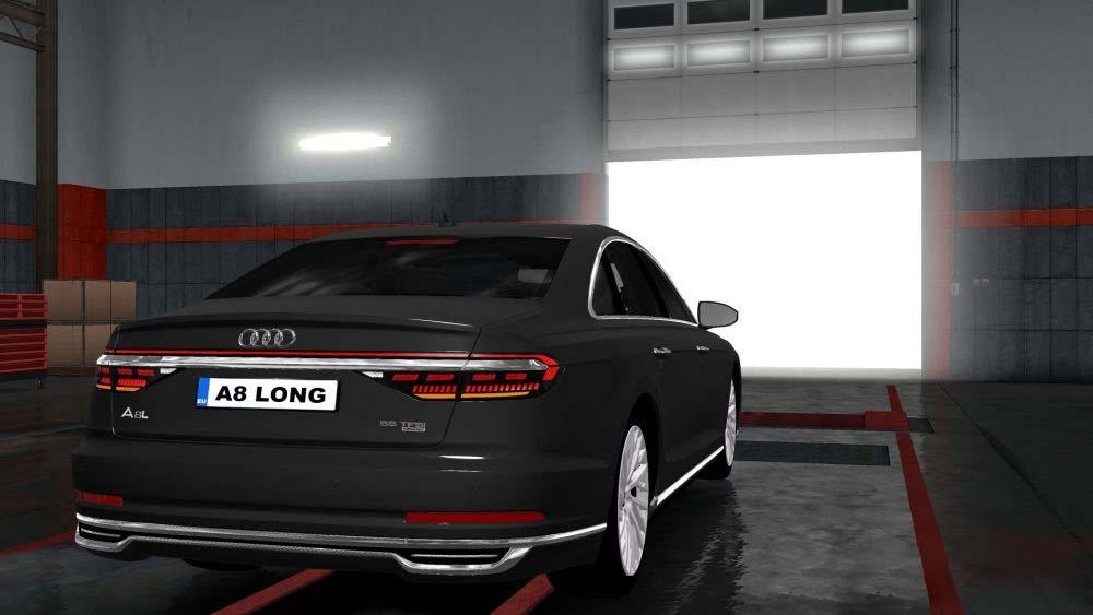 AUDI A8 LONG – FIXED INTERIOR 1.30 CAR MOD - ETS2 Mod Download