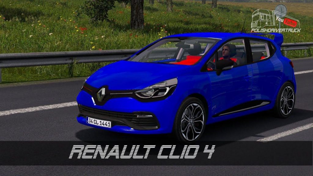 RENAULT CLIO 4 V5.0 CAR MOD - ETS2 Mod Download