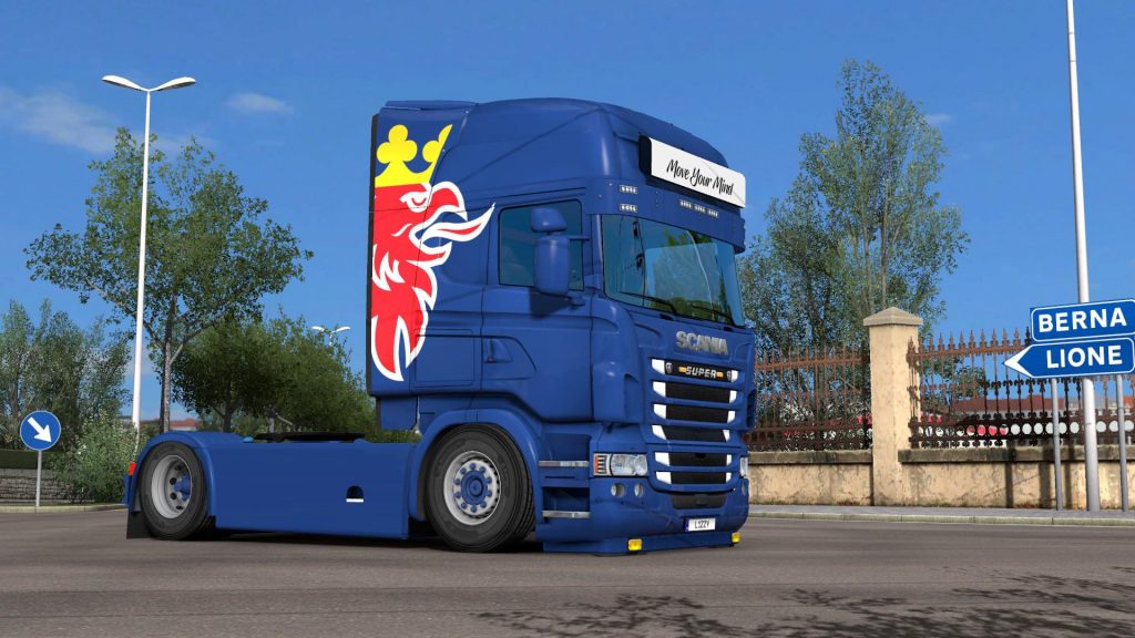 SCANIA R (RJL) - SIMPLE GRIFFIN PAINTJOB BY L1ZZY TRUCK SKIN - ETS2 Mod ...