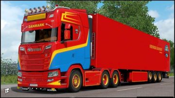 SCANIA S NEXT GENERATION HENRIK HANSEN TRUCK SKIN PACK V1.0 - ETS2 Mod ...