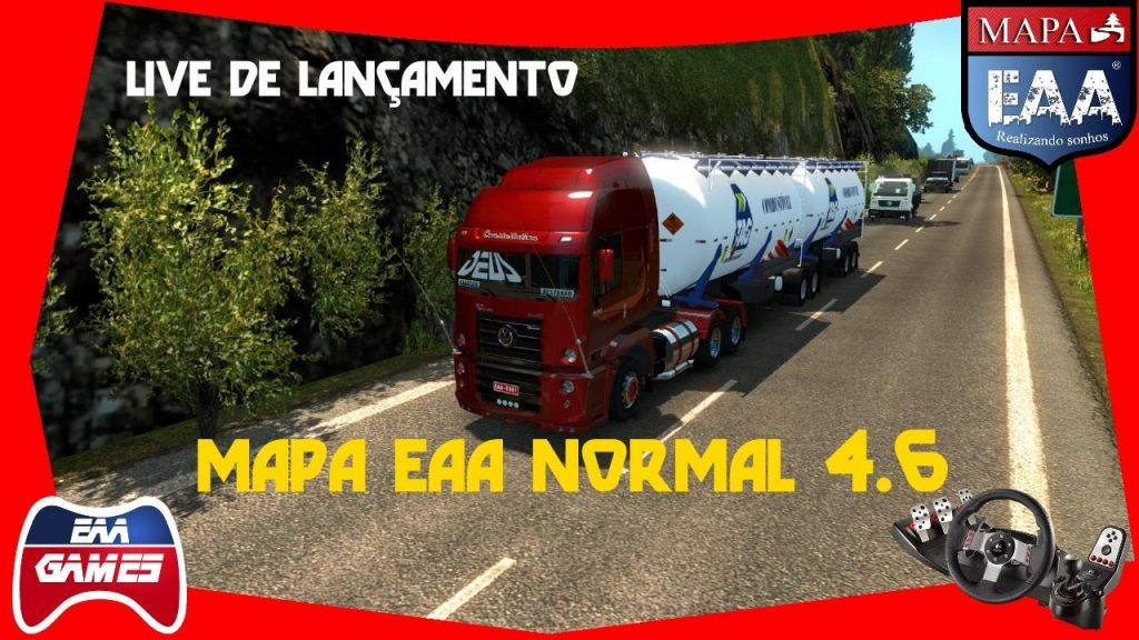 EAA NORMAL V4.6 1.31.X MAP MOD - ETS2 Mod Download