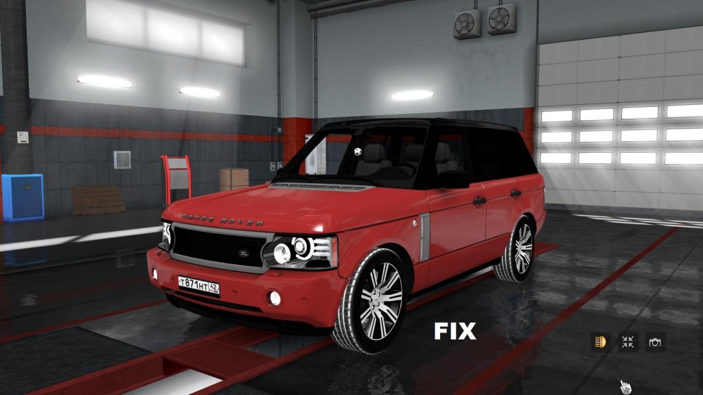 FIX FOR THE CAR RANGE ROVER V1.0 MOD - ETS2 Mod Download