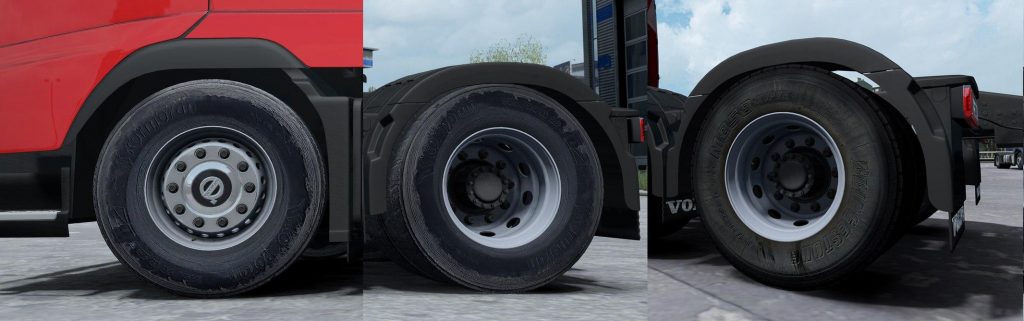 WHEELS 50K DIRT REWORK V1.0 1.27.X - 1.31.X TUNING MOD - ETS2 Mod Download
