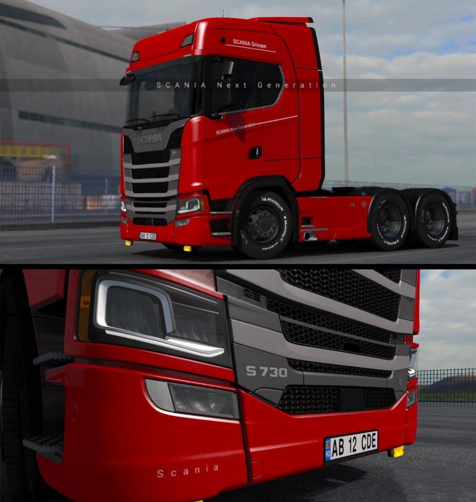 LOW DECK CHASSIS ADDON FOR NEW GENERATION SCANIA V1.0 TUNING MOD - ETS2 ...