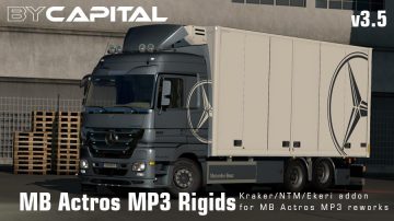 RIGID CHASSIS FOR MERCEDES ACTROS MP3 REWORKS V3.5 TUNING MOD - ETS2 ...