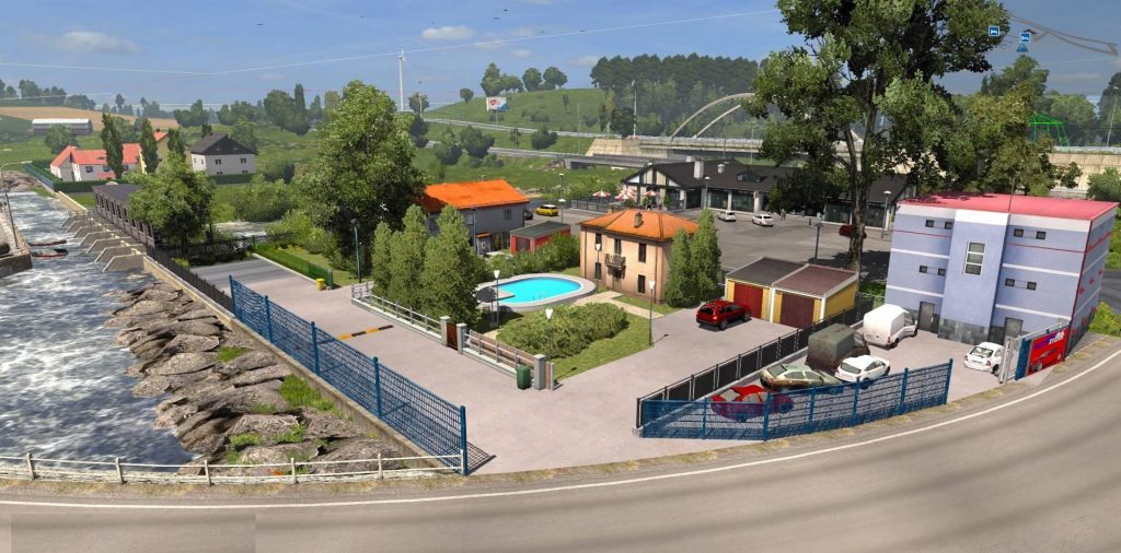 HOUSE - GDANSK 1.31 - PROMODS VERSION MAP MOD - ETS2 Mod Download