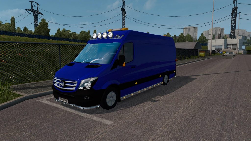 MERCEDES SPRINTER 2015 V1.5 CAR MOD - ETS2 Mod Download