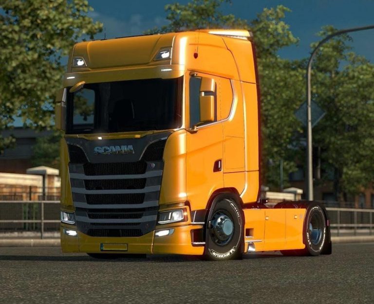 SCANIA 2016 S & R LOW CHASSIS V1.0 TUNING MOD - ETS2 Mod Download