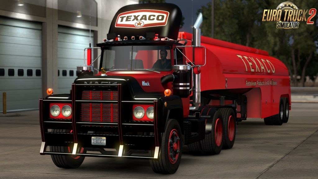 Texaco Mack R Series Truck Skin - ETS2 Mod Download