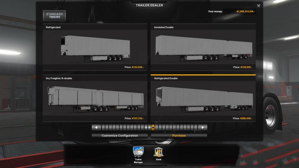 UNLOCKED SCANDINAVIAN TRAILERS – 1.32.X ETS2 - ETS2 Mod Download