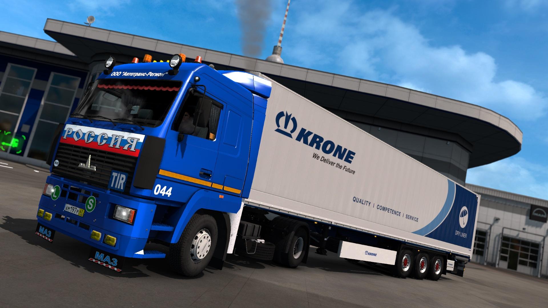 MAZ 5340-5440-6430 А8 1.32.X TRUCK MOD - ETS2 Mod Download