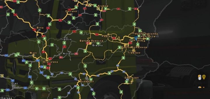 MAPA RBR 1.54 - ETS2 Mod Download