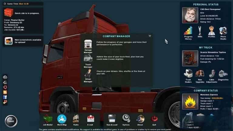 REFRESH ICONS MENU V4.0 MOD - ETS2 Mod Download