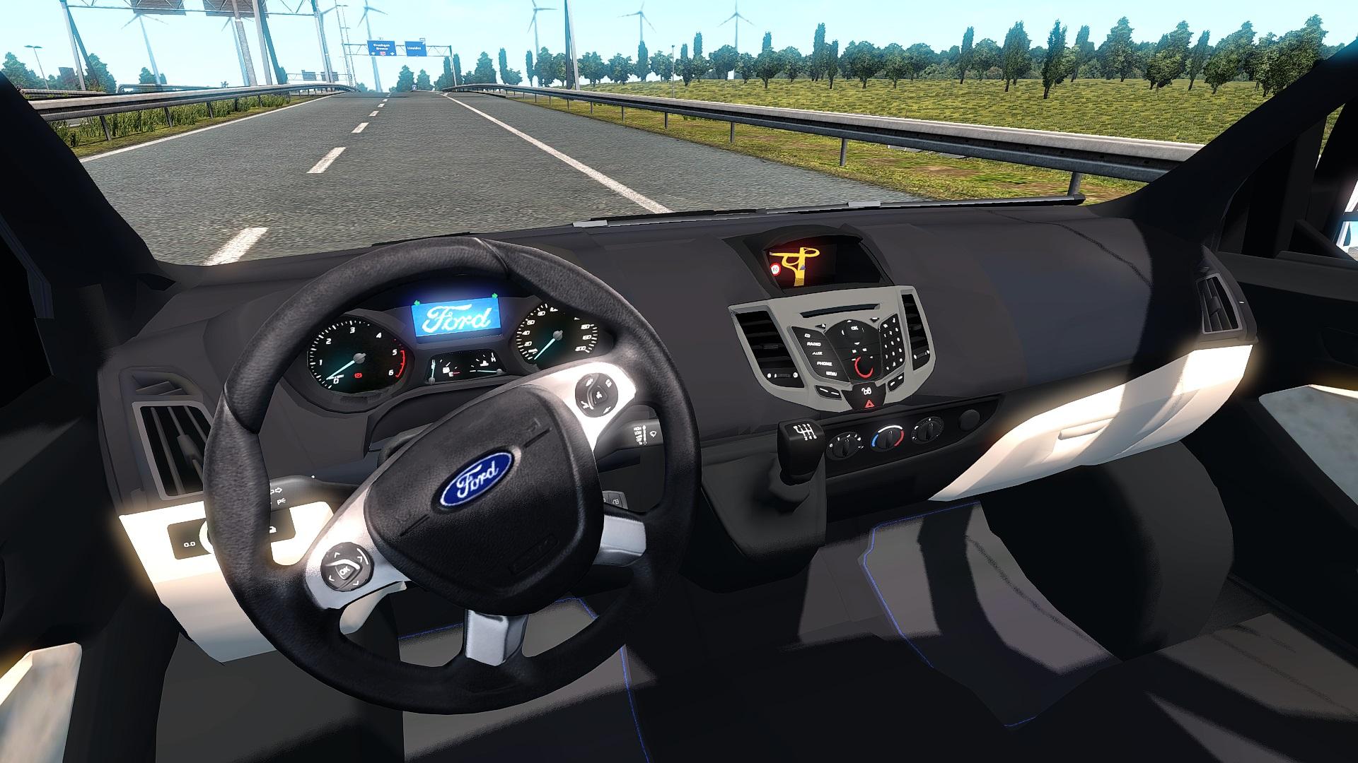 ETS 2 FORD TRANSIT 1.32.X FIXED CAR - ETS2 Mod Download