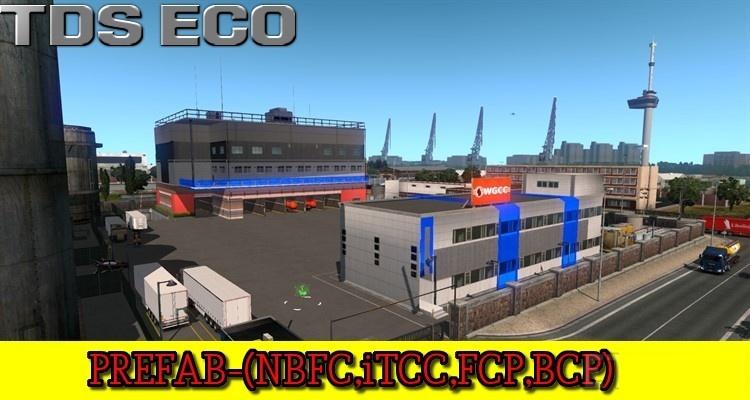PREFAB – NBFC, ITCC V1.0 MOD - ETS2 Mod Download