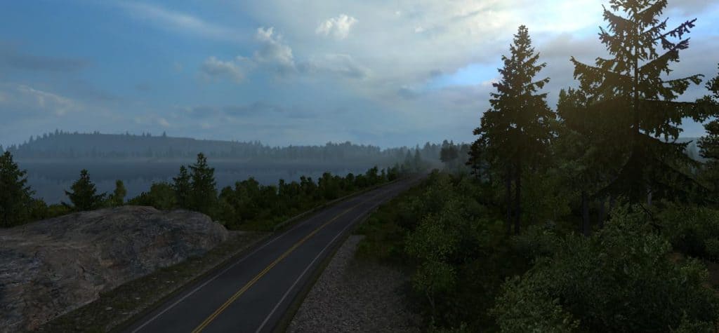 CANADA MAP V0.2.2 1.32 MAP MOD - ETS2 Mod Download