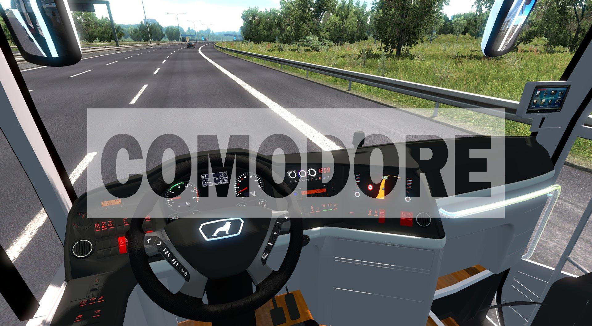 MAN LION’S COACH 2018 EURO 6 V1.0 BUS MOD - ETS2 Mod Download