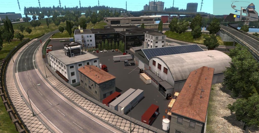 WAREHOUSE GENEVA V3.0 MOD - ETS2 Mod Download