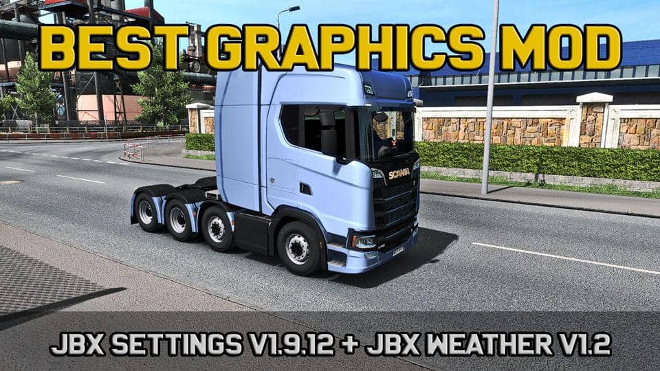 REALISTIC LIGHTING 2 JBX SETTINGS V1.9.12 – RESHADE – 2-12-2018 MOD - ETS2 Mod Download