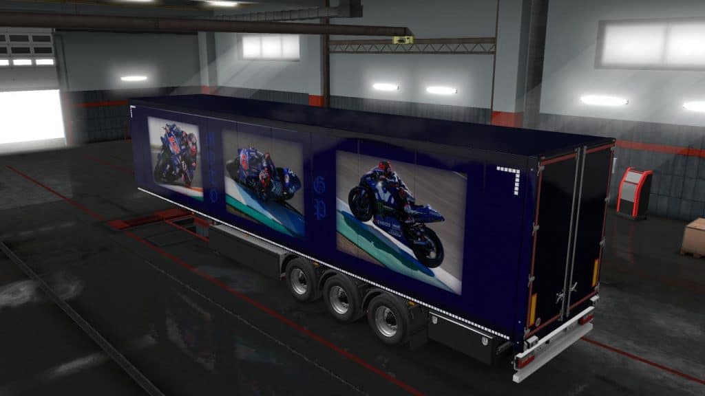 SKIN MOTORCYCLES - MOTO GP V2.0 ETS2 - ETS2 Mod Download
