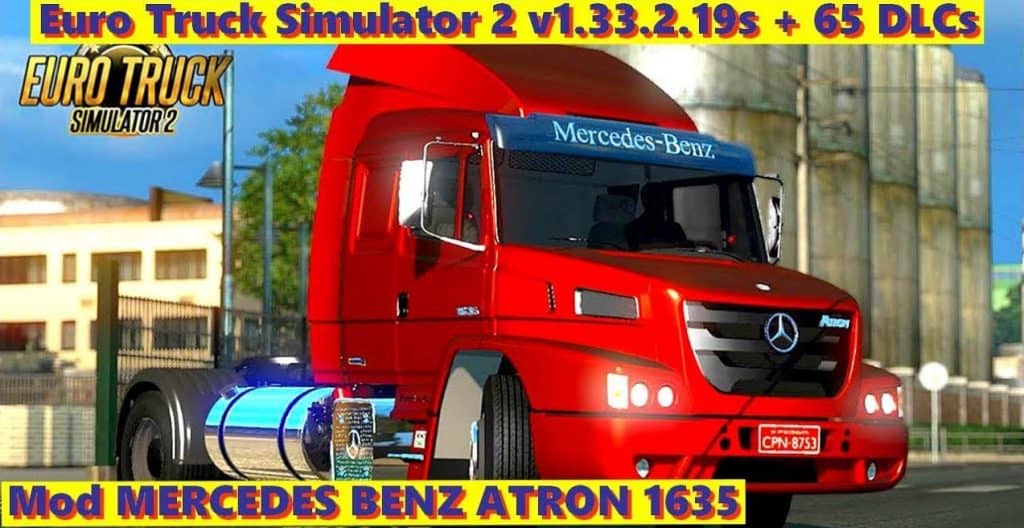 MERCEDES BENZ ATRON 1635 1.33.X TRUCK MOD - ETS2 Mod Download