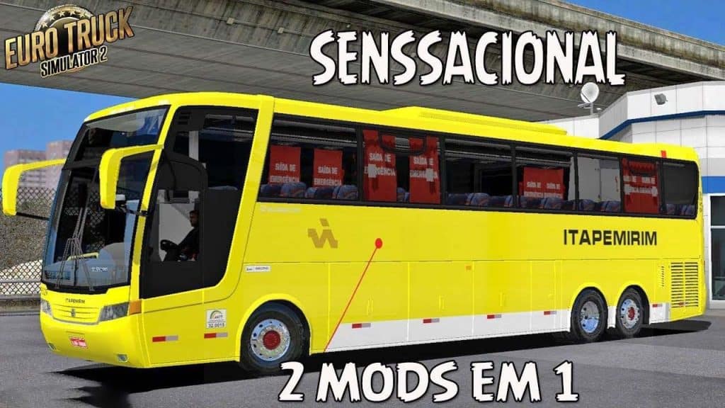 VISSTA BUSS HI & JUMBUSS 360 1.33.X BUS MOD - ETS2 Mod Download