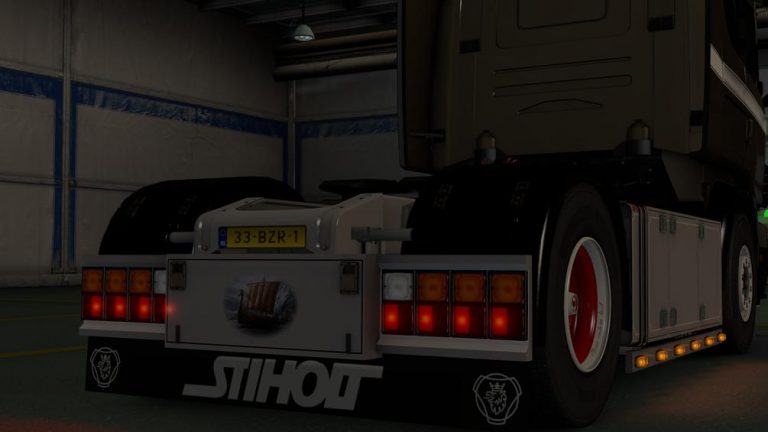 3DMA REAR BUMPER PACK V0.1 TUNING MOD - ETS2 Mod Download