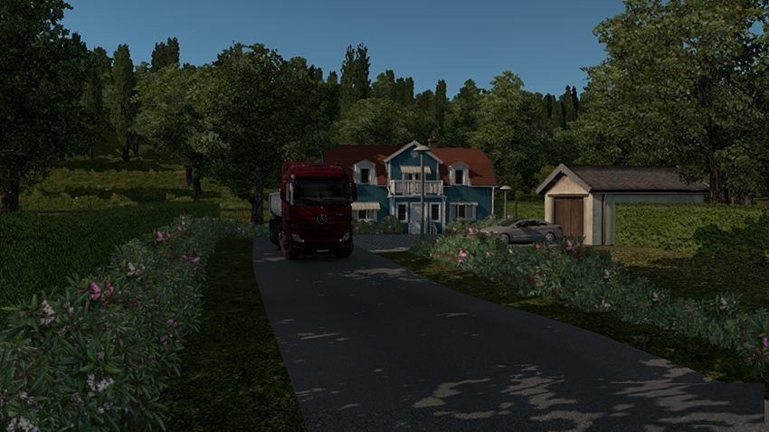 SIMPLE HOUSE MOD – WROCLAW V1.0 ETS2 - ETS2 Mod Download