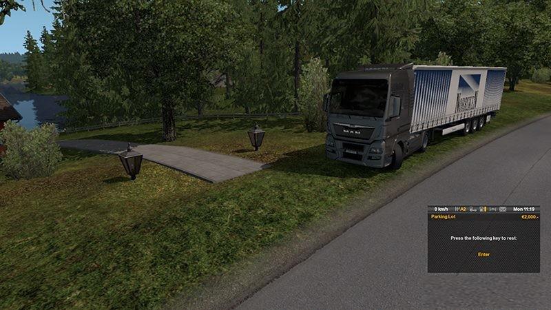 SIMPLE LAKESIDE HOUSE – KRISTIANSAND NO V1.0 MOD - ETS2 Mod Download