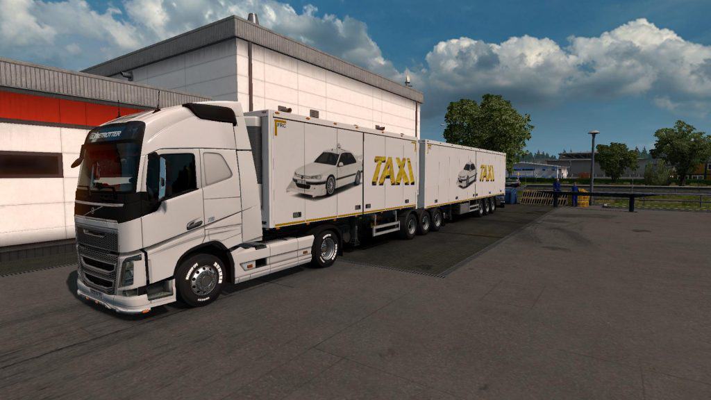 SKIN TAXI FOR PURCHASE TRAILERS 1.33 SKINS - ETS2 Mod Download