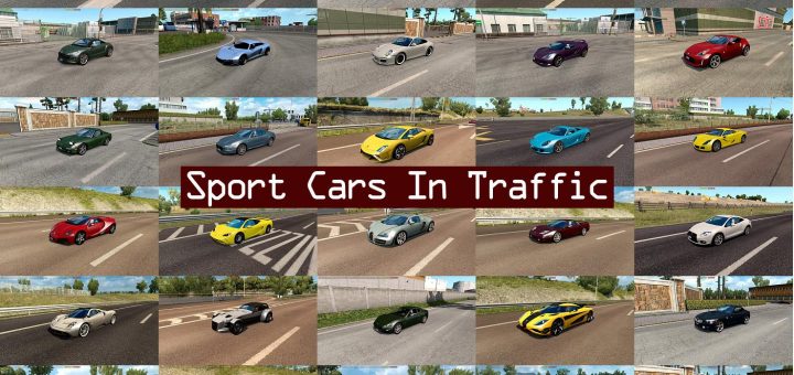 BMW Traffic Pack v1.55 - ETS2 Mod Download