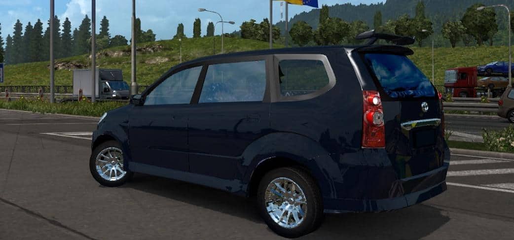 TOYOTA AVANZA V2.0 CAR MOD - ETS2 Mod Download