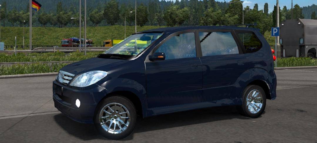 TOYOTA AVANZA V2.0 CAR MOD - ETS2 Mod Download