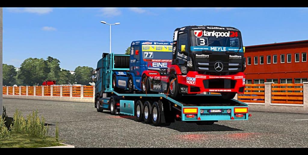 TRUCK RACING TRANSPORTER TRAILER OWNERSHIP V1.0 1.34.X TRUCK MOD - ETS2 ...