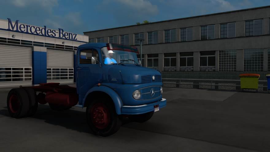 MERCEDES BЕNZ L/LS 1111 1.34.X TRUCK - ETS2 Mod Download