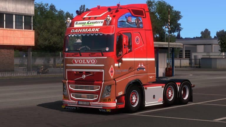 RONNY CEUSTERS VOLVO FH16 540 1.34.X TRUCK MOD - ETS2 Mod Download