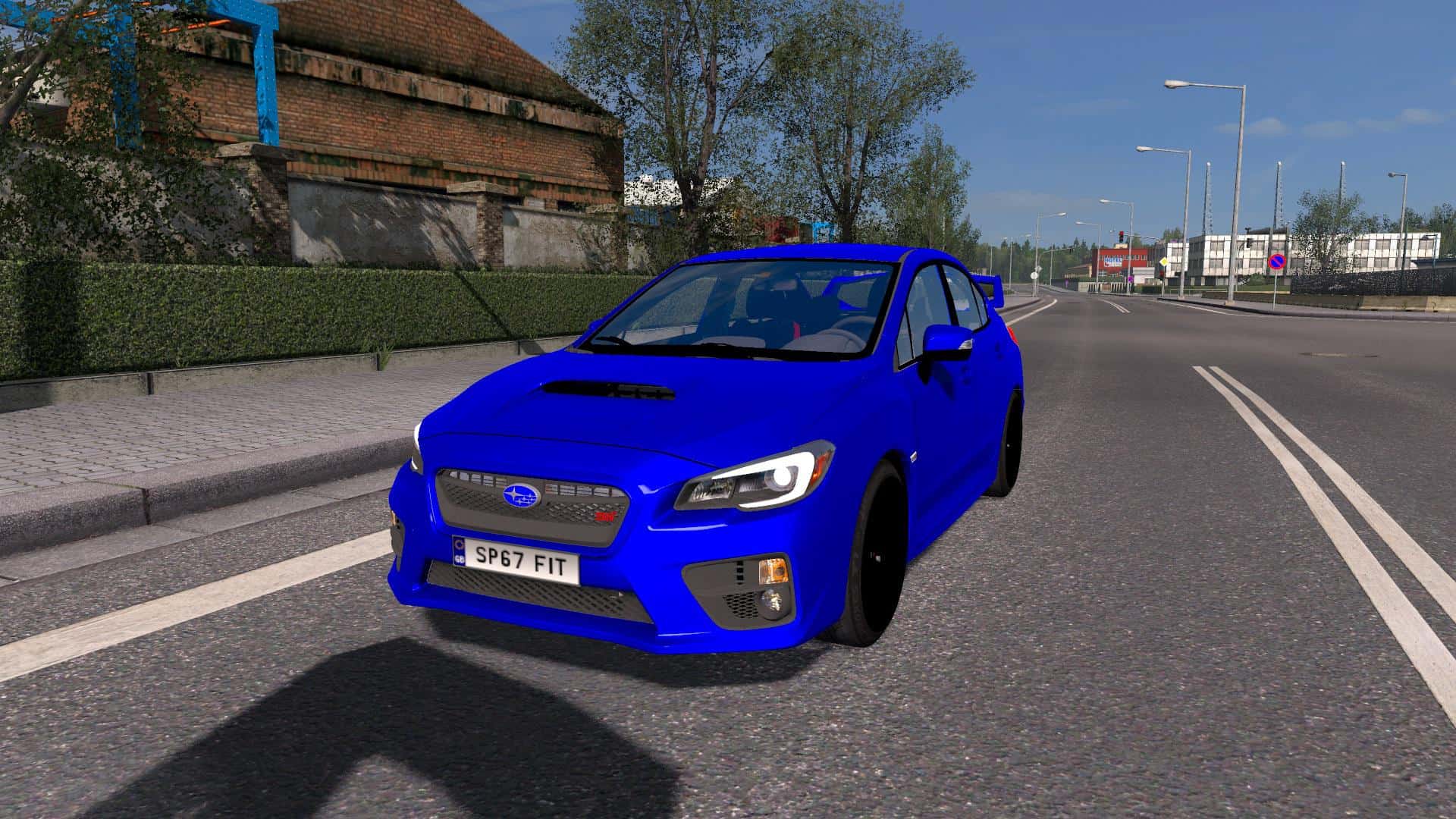 SUBARU IMPREZA WRX STI 2017 V1.7 MOD - ETS2 Mod Download