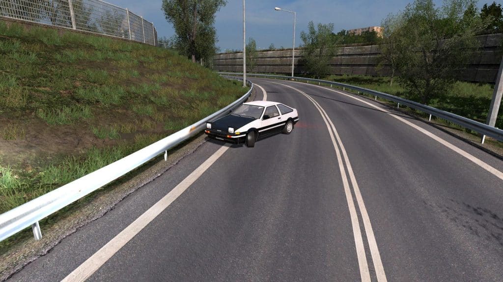 TOYOTA SPRINTER TRUENO AE86 V1.3 MOD - ETS2 Mod Download