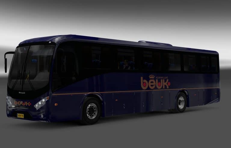 MARCOPOLO BEUK BUS MOD 1.35.X ETS2 - ETS2 Mod Download