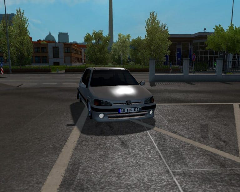 PEUGEOT 106 GTI V1.0 ETS2 - ETS2 Mod Download