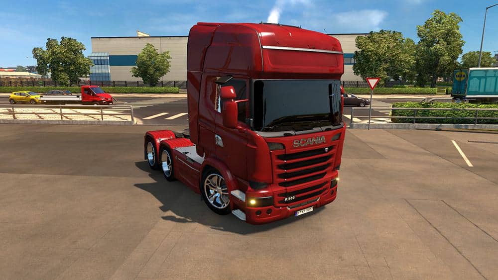 SCANIA 2009 TINTED GLASS 1.34 – 1.35 ETS2 - ETS2 Mod Download