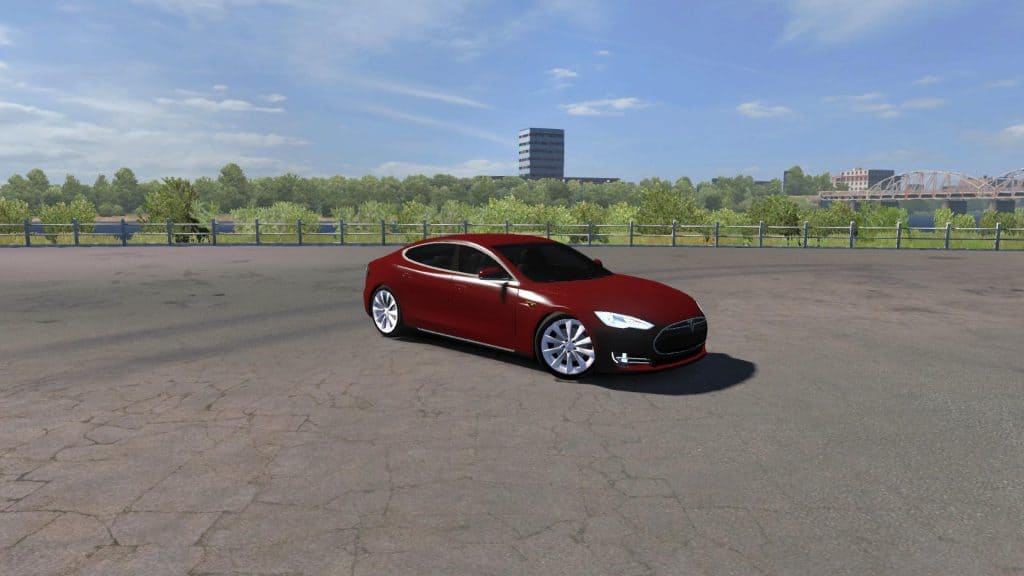TESLA MODEL S P85D FIX + EDIT 1.35.X CAR - ETS2 Mod Download